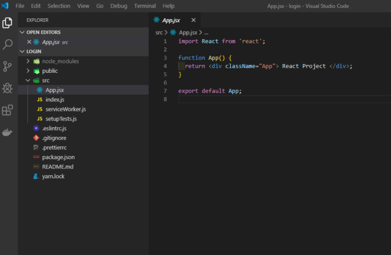 VS CodeでESlint、Prettierを使用したReact環境を構築する - Harkerblog